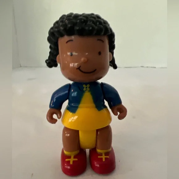 Caillou Figures Vintage LOT 2 PBS Kids Plush Dolls Caillou Arthur